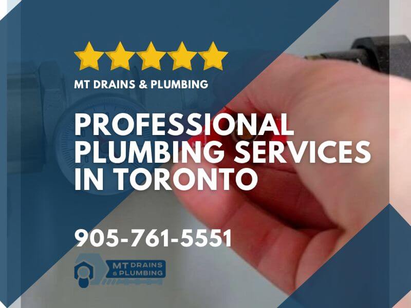 Toronto Plumber – 24/7 Licensed & Insured | MT Drains