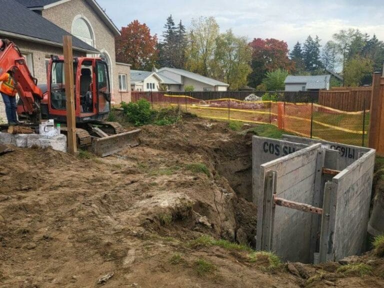 Septic to Sewer Conversion In Kleinburg | MT Drains